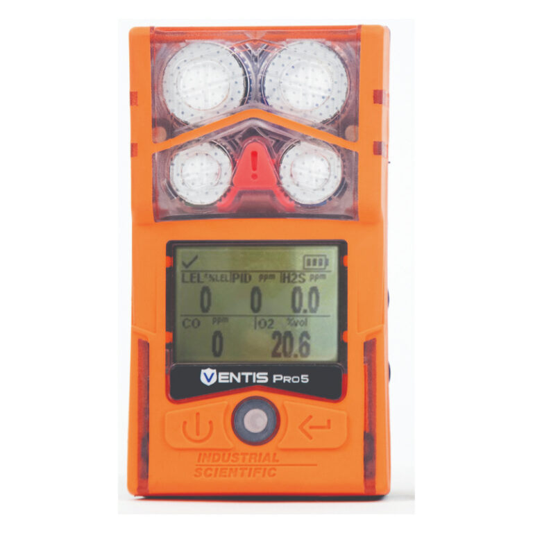 Detector de Gases Portatil Ventis Pro5 Naranja 4 Gases (LEL/O2 (Long ...